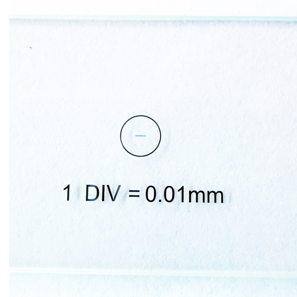 Micrometric ruler - SmartMicroOptics