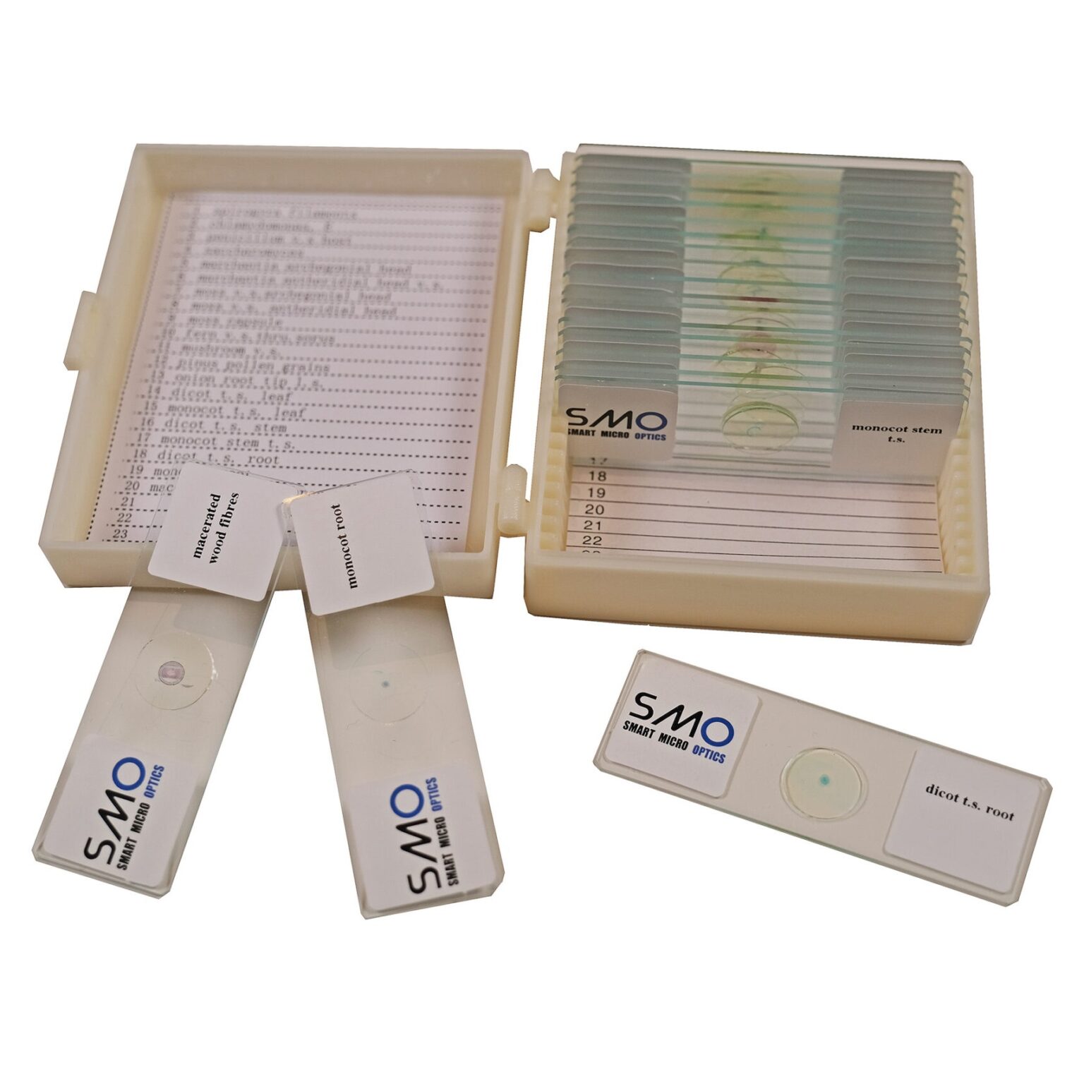Botanical Slides Set (x20 Slides) - SmartMicroOptics