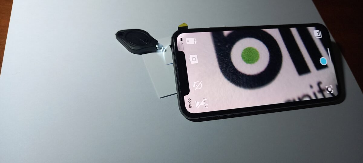 Adjustable spacer and external light for Macro kit - SmartMicroOptics