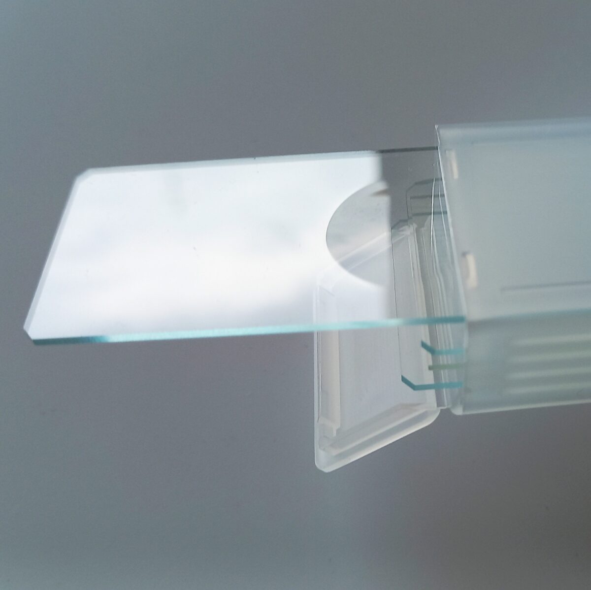 Concave glass slides for liquid samples - SmartMicroOptics